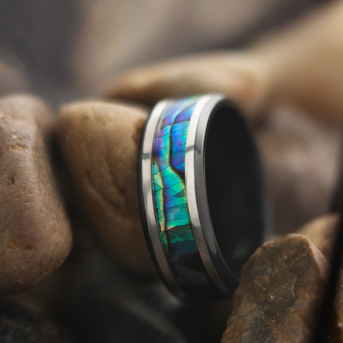 About Shell Wedding Bands | Lashbrook